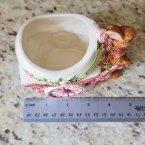 Lefton | Accents | Vintage Lefton Bunny Planter 993 | Poshmark